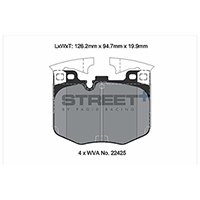 Pagid Street+ Pagid Street + Brake Pads | Euro Car Parts