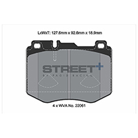 Pagid Street+ Pagid Street + Brake Pads | Euro Car Parts