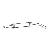 Klarius Centre Silencer | Euro Car Parts