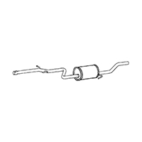 Klarius Rear Silencer | Euro Car Parts