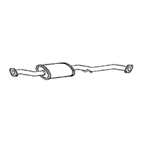 Klarius Centre Silencer | Euro Car Parts
