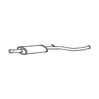 Klarius Centre Silencer | Euro Car Parts