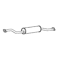 Klarius Centre Silencer | Euro Car Parts