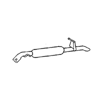 Klarius Rear Silencer | Euro Car Parts