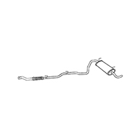 Klarius Rear Silencer | Euro Car Parts