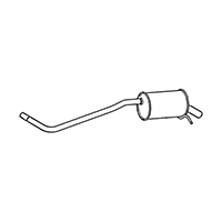 Klarius Rear Silencer | Euro Car Parts