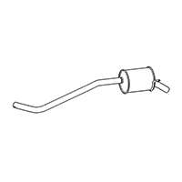 Klarius Rear Silencer | Euro Car Parts