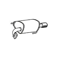 Klarius Rear Silencer | Euro Car Parts