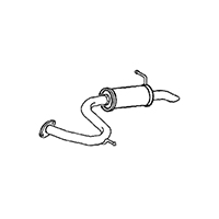 Klarius Rear Silencer | Euro Car Parts