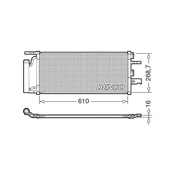 Denso Condenser A/C | Euro Car Parts