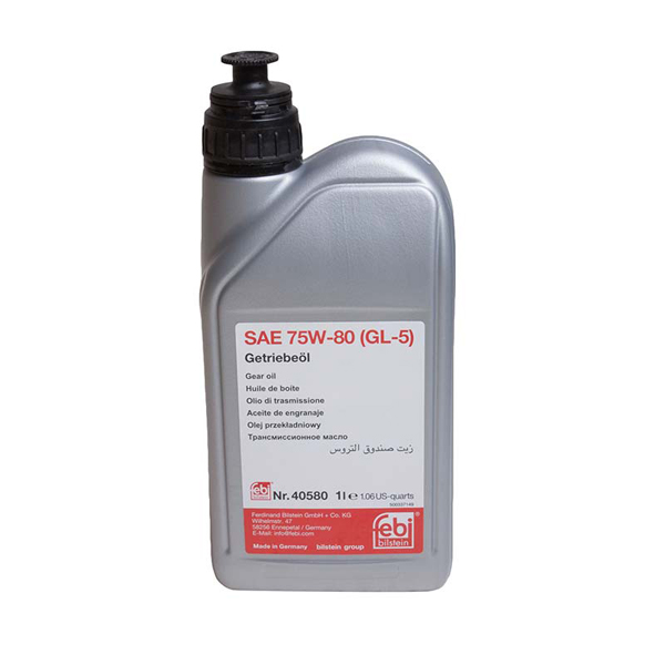 Febi 1 Ltr FEBI 75w80 GL-5 40580 | Euro Car Parts
