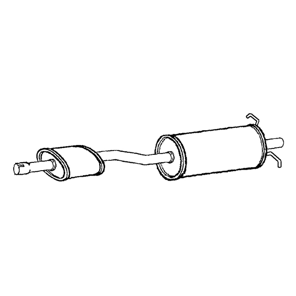 Klarius Centre Silencer | Euro Car Parts