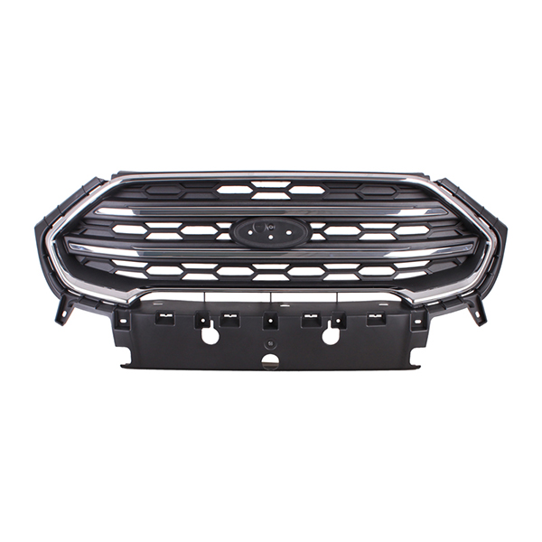 PLATINUM Radiator Grille Ecosport 17- 6/17- Black Incl Upper Chrome ...