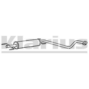 Klarius Centre Silencer | Euro Car Parts